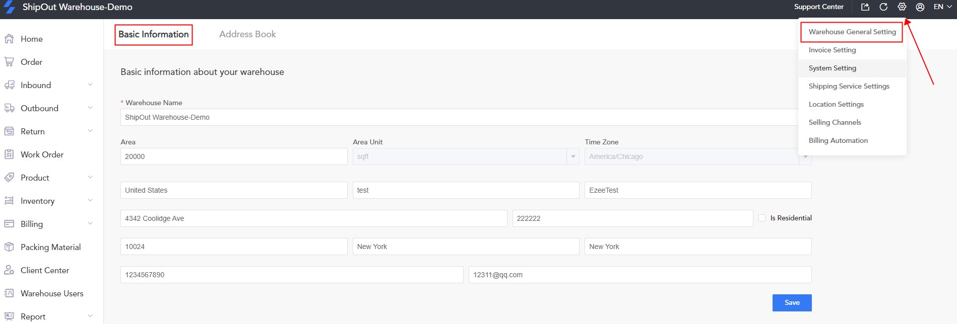 How to Create a Warehouse? – ShipOut Support Center