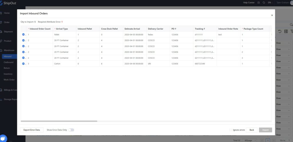 ShipOut-WMS user guide – ShipOut Support Center