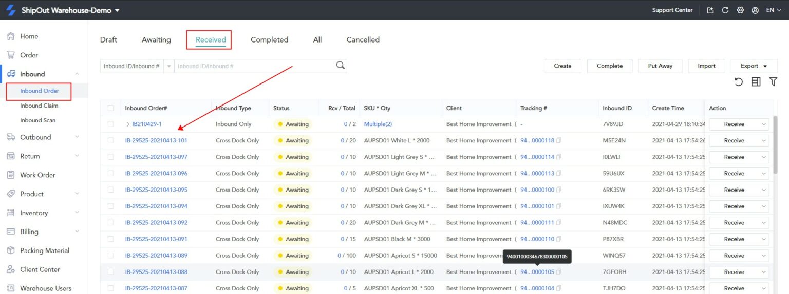 ShipOut-WMS user guide – ShipOut Support Center