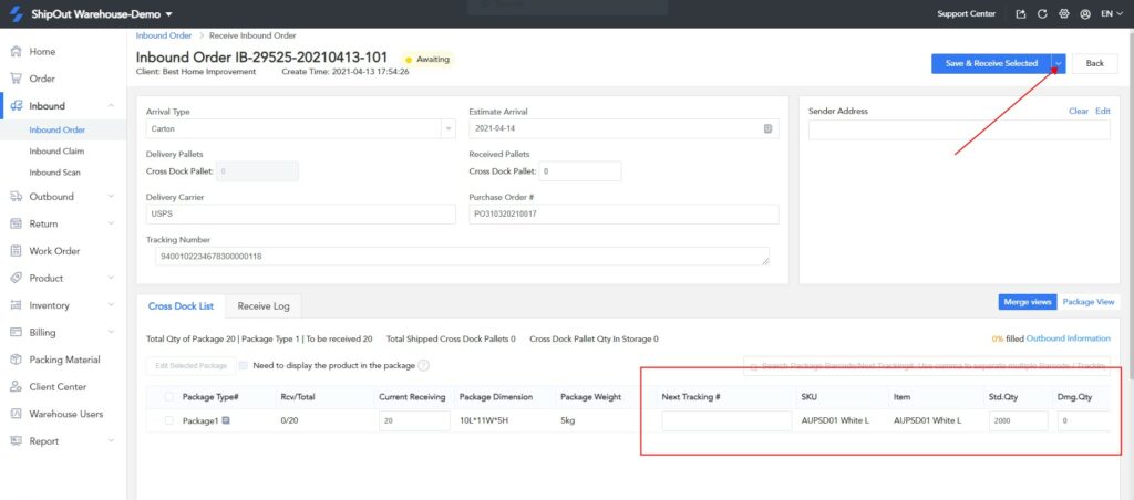 ShipOut-WMS user guide – ShipOut Support Center
