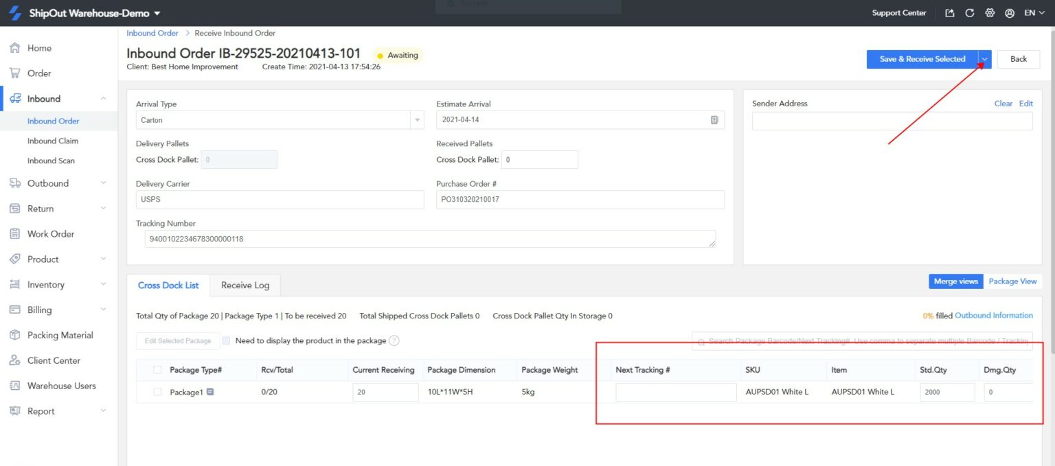 ShipOut-WMS user guide – ShipOut Support Center