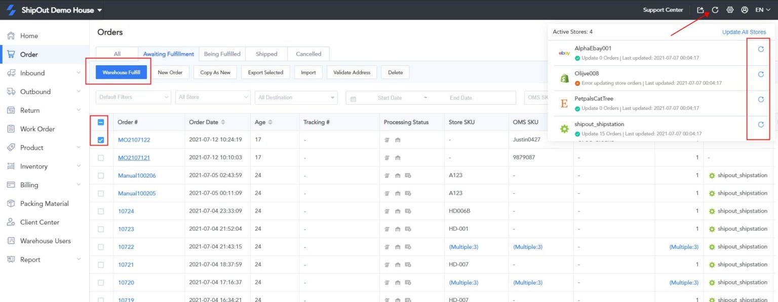 ShipOut-WMS user guide – ShipOut Support Center