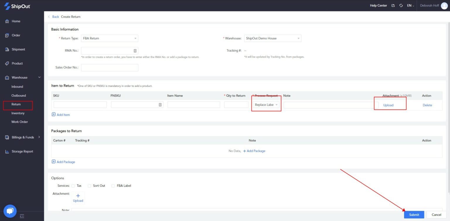 ShipOut-WMS user guide – ShipOut Support Center