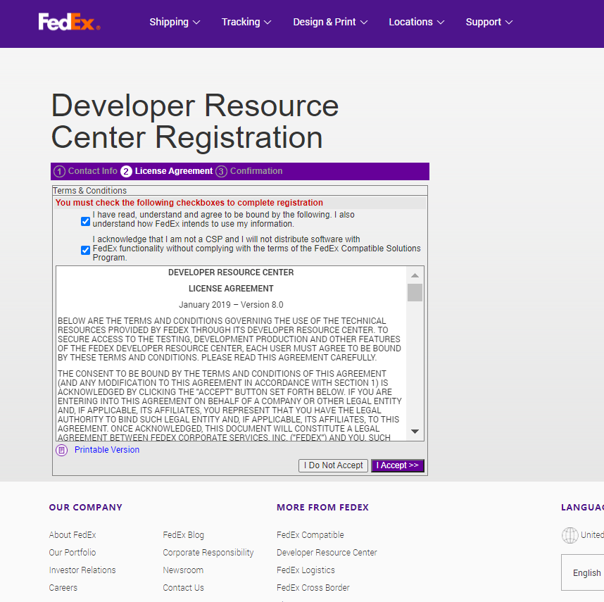 如何链接FedEx官网账户？ – ShipOut Support Center