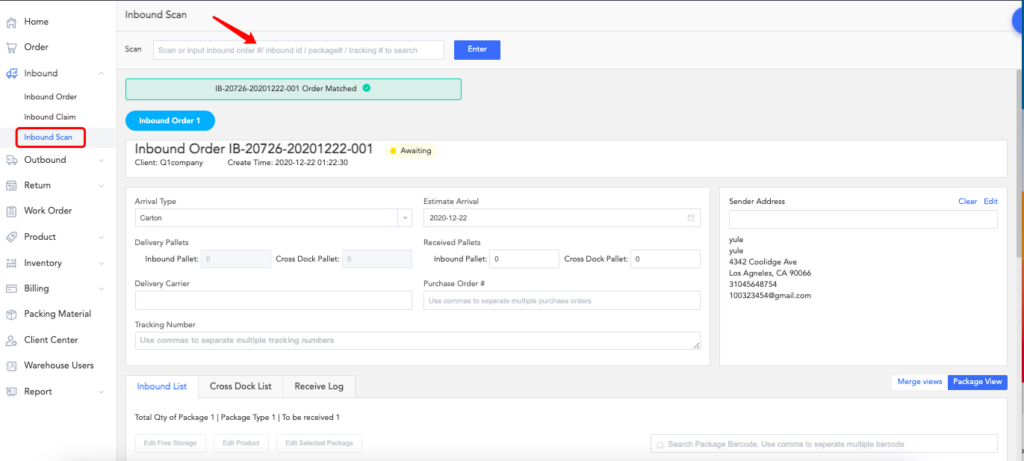 How to receive inbound orders? – ShipOut Support Center