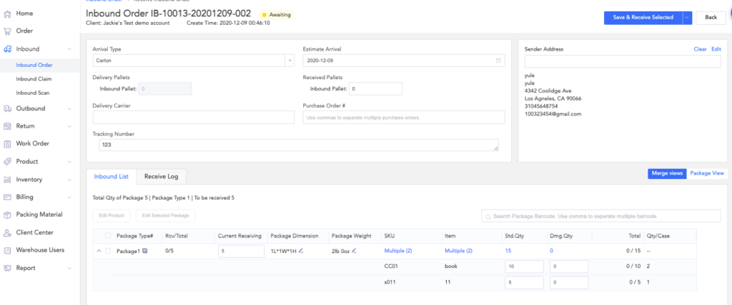 How to receive inbound orders? – ShipOut Support Center