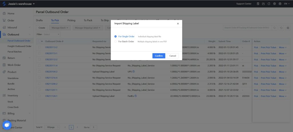 How to import shipping labels in batches? – ShipOut Support Center