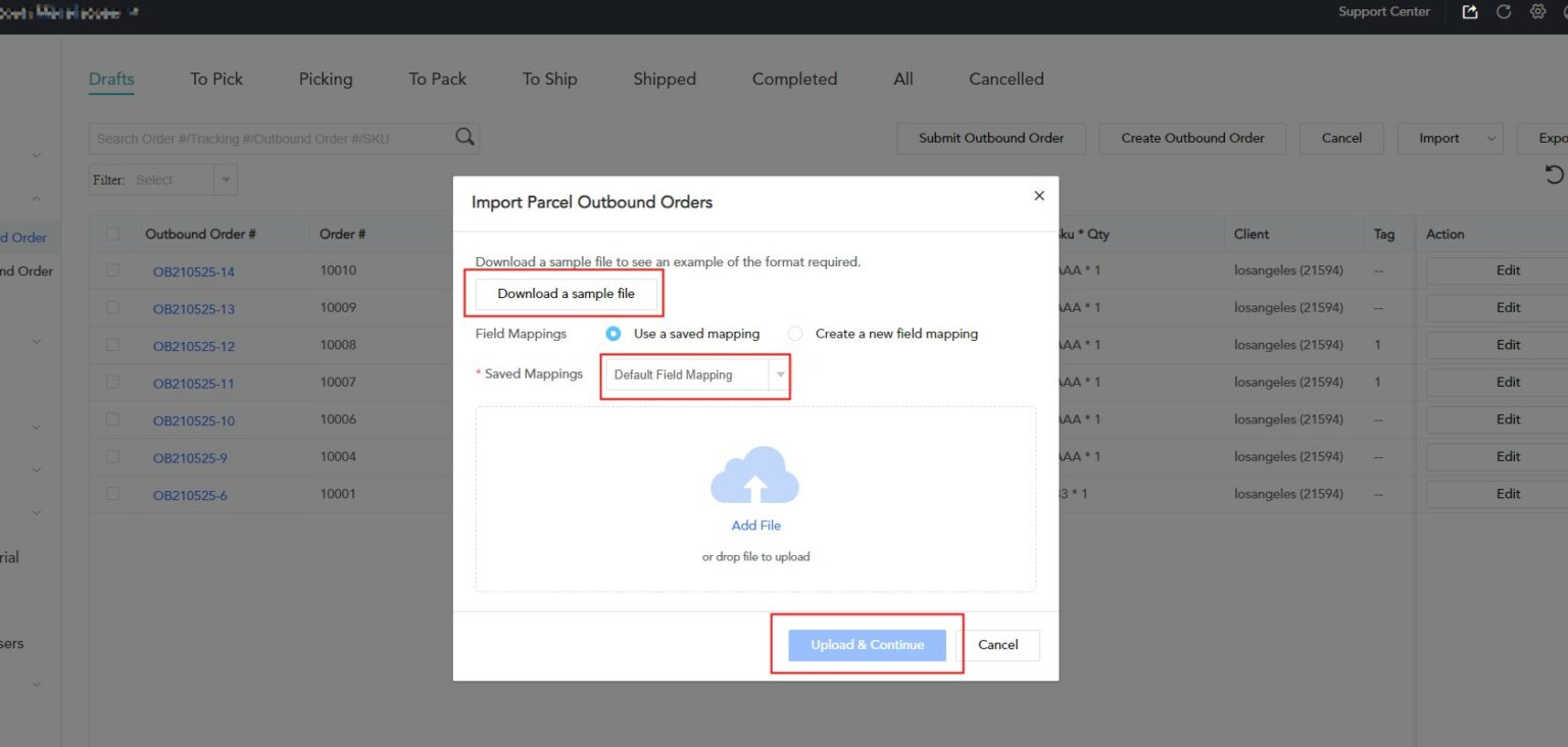 What is the process for creating a parcel outbound order? – ShipOut ...