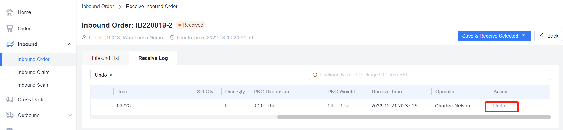 How to cancel received packages in a received inbound order? – ShipOut ...