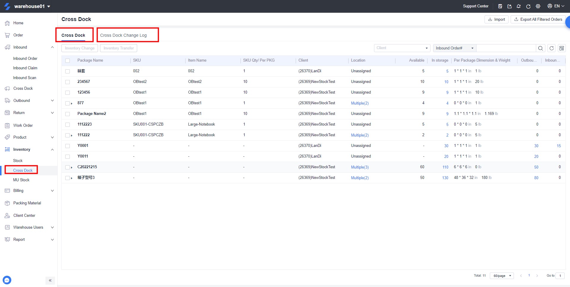 Inventory Viewing and Management – ShipOut Support Center