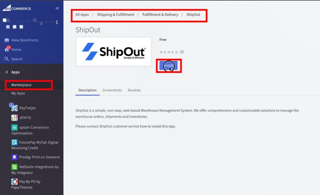 如何在ShipOut链接Bigcommerce店铺？ – ShipOut Support Center